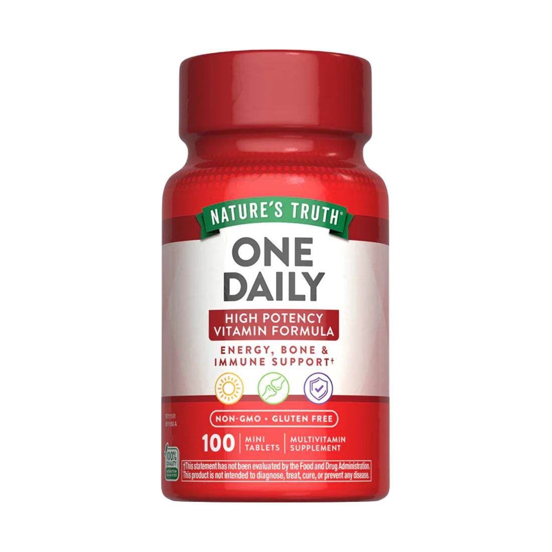 Multivitamínico One Daily - 100 Comprimidos – Glowly Chile